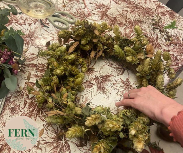 Haddon Hall - Autumn Wreath Making with Fern Floral Design